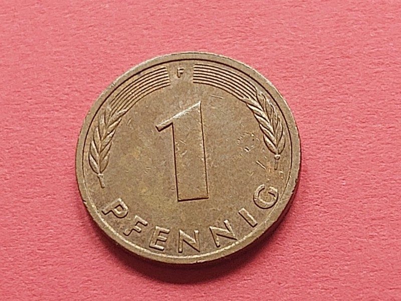 Nemačka - 1 pfennig 1990 god F