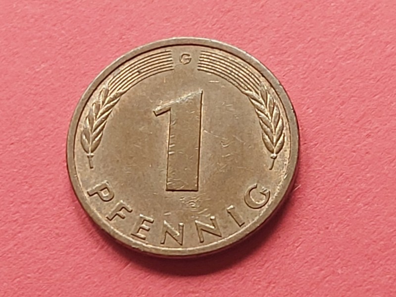 Nemačka - 1 pfennig 1995 god G