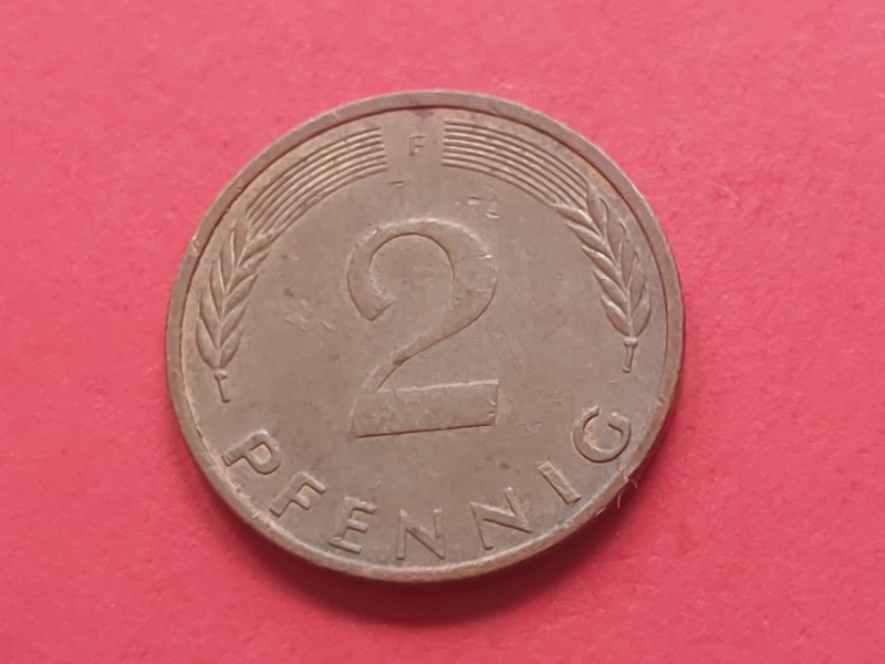 Nemačka - 2 pfennig 1974 god F