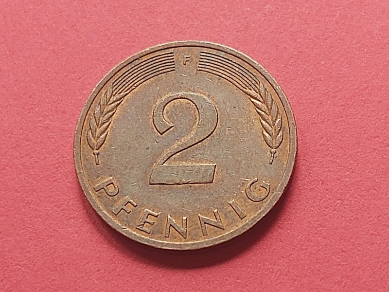 Nemačka - 2 pfennig 1978 god F