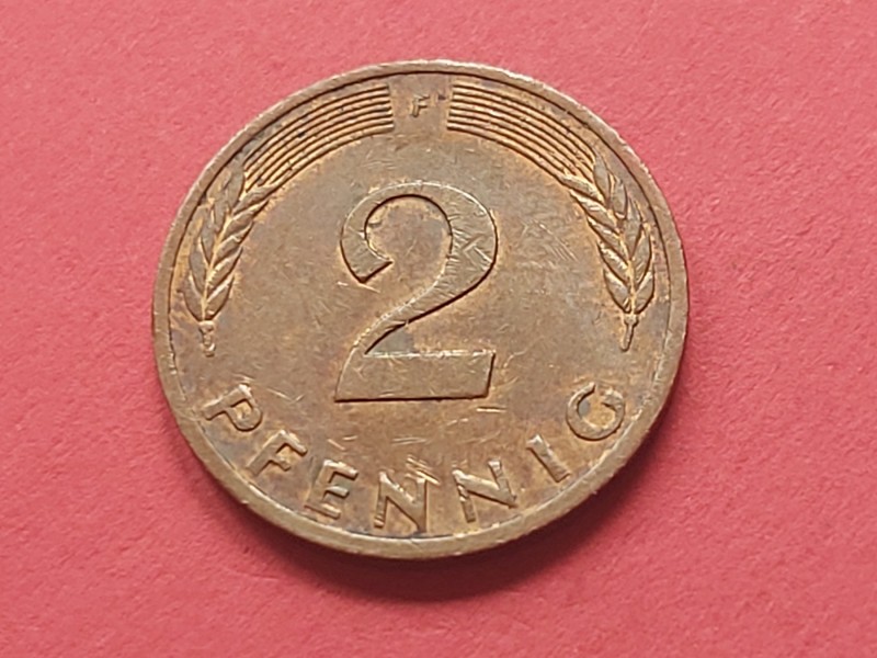 Nemačka - 2 pfennig 1979 god F