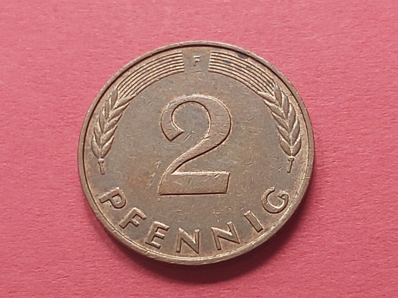 Nemačka - 2 pfennig 1984 god F