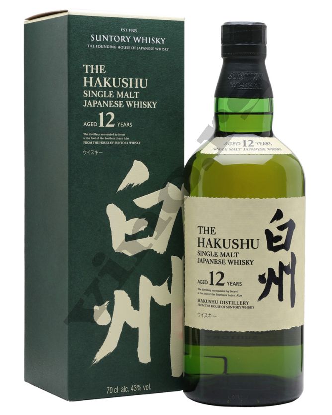 The Hakushu single malt Japanese whisky 12yo