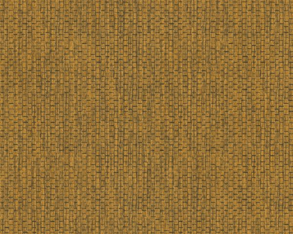 LIVINGWALLS WALLPAPER «UNI, BROWN, YELLOW» 386125