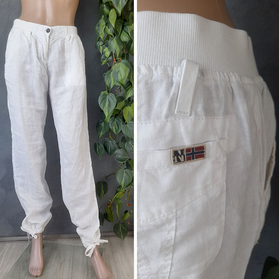 Napapijri lanene pantalone S/M