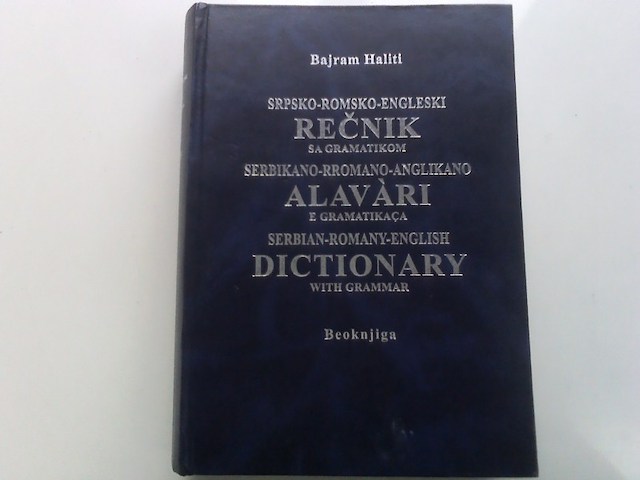 Bajram Haliti - Srpsko-romsko-engleski
