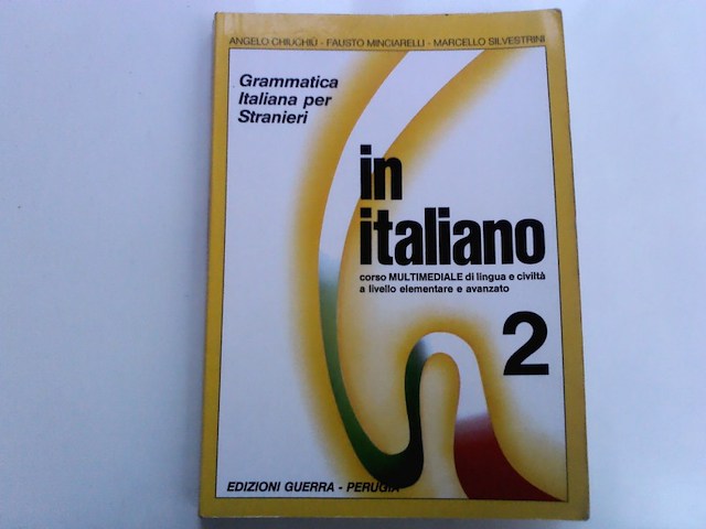 In Italiano 2, grammatica italiana per stranieri