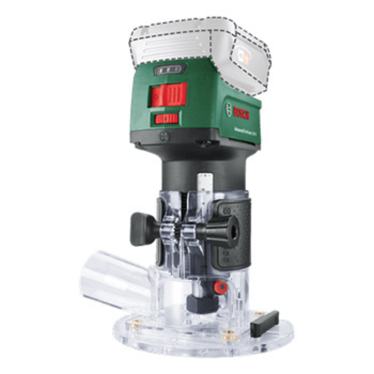 Bosch Akumulatorska glodalica AdvancedTrimRouter 18V-8, Solo, 06039D5000