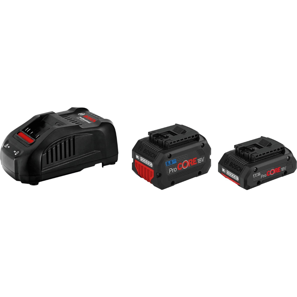 Bosch Starter set ProCORE 18V 5.5Ah + ProCORE 18V 4.0Ah, 1600A0214A