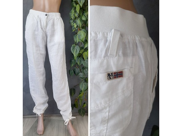 Napapijri lanene pantalone S/M