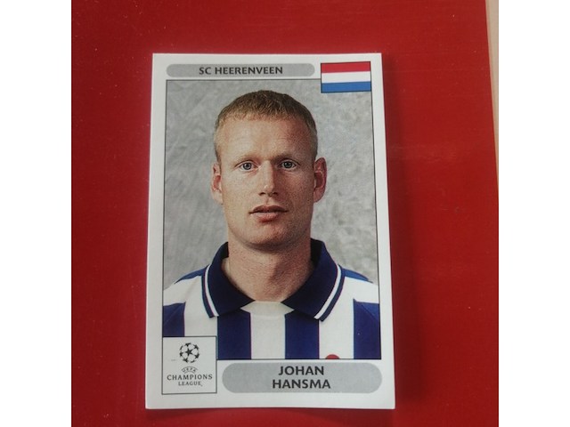 Liga šampiona 2000-2001 137 Johan Hansma