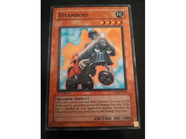 Yu-GI-OH!- Steamroid