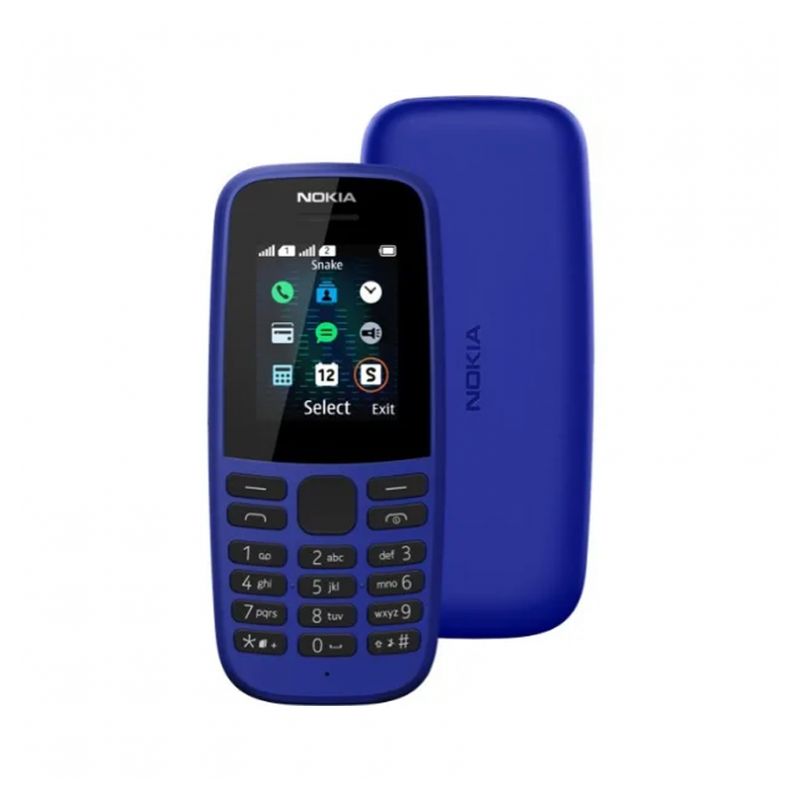Mobilni telefon Nokia 105 2019 1.77″ DS 4MB/4MB plavi