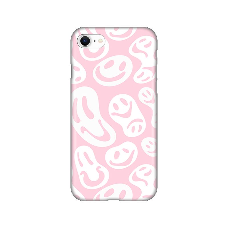 Maskica Silikonska Print za iPhone 7/8/SE 2020/2022 Pink Smiles