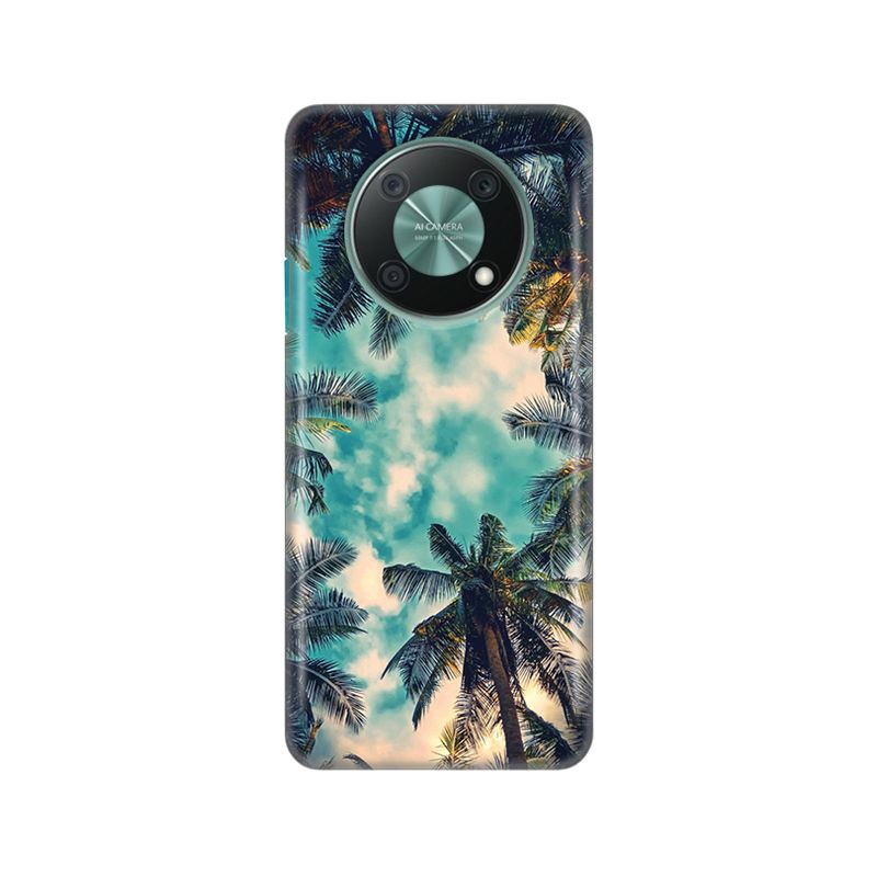 Maskica Silikonska Print Skin za Huawei Nova Y90 Palm tree