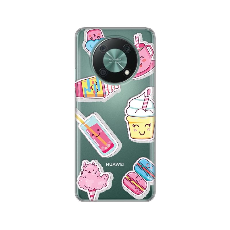 Maskica Silikonska Print Skin za Huawei Nova Y90 Ice cream