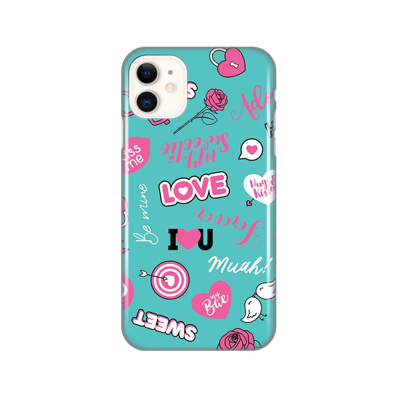 Maskica Silikonska Print za iPhone 11 6.1 Love