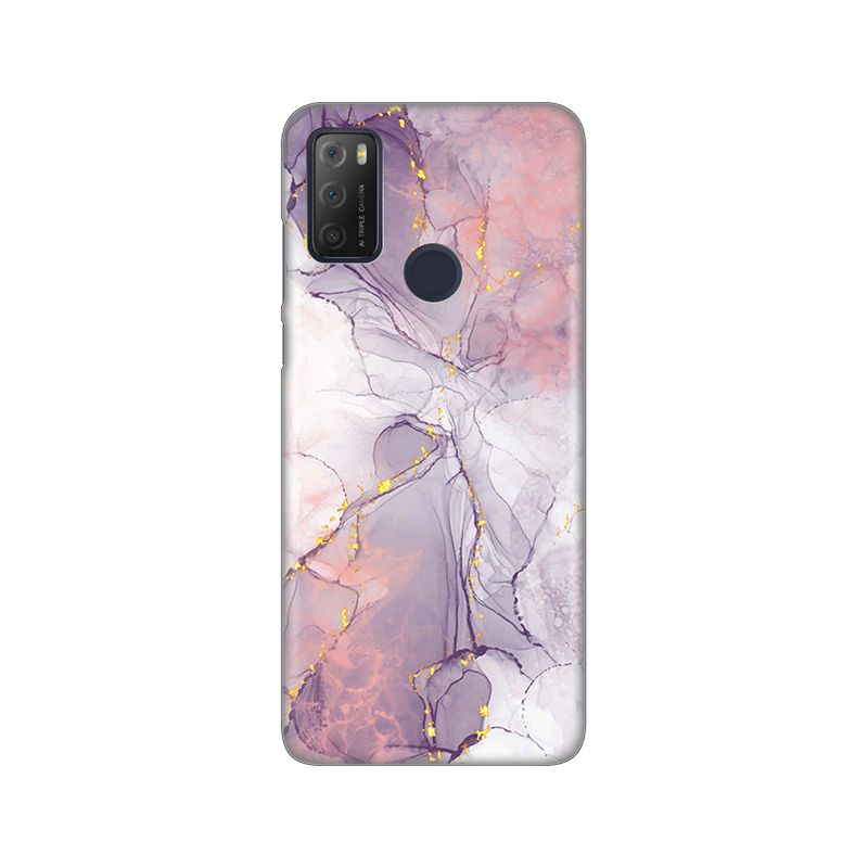 Maskica Silikonska Print za Alcatel 1S 2021/3L 2021/A1 Alpha 21 Pink Marble