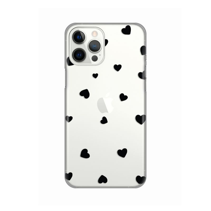 Maskica Silikonska Print Skin za iPhone 12 Pro Max 6.1 Hearts