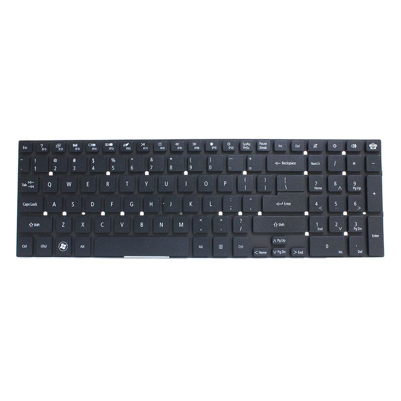 Tastatura za laptop Gateway NV52L NV55S NV57 crna