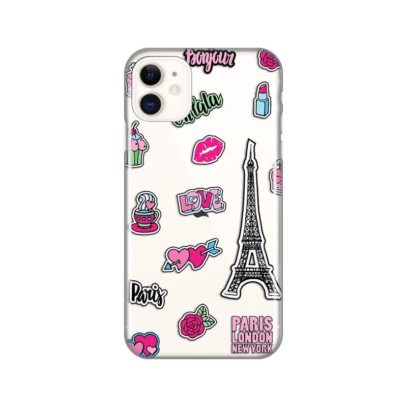 Maskica Silikonska Print Skin za iPhone 11 6.1 Love Paris