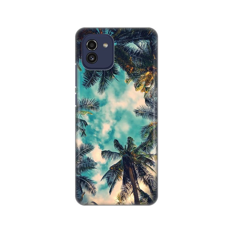 Maskica Silikonska Print za Samsung A035G Galaxy A03 Palm Tree