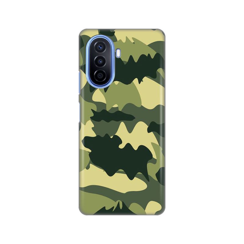 Maskica Silikonska Print Skin za Huawei Nova Y70/Y70 Plus Army