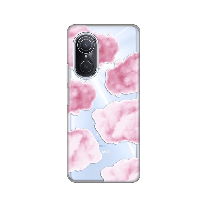 Maskica Silikonska Print Skin za Huawei Nova 9 SE Pink Clouds