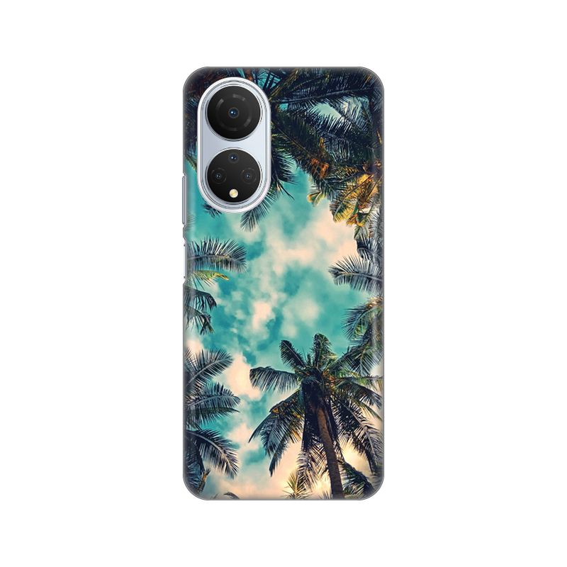 Maskica Silikonska Print Skin za Honor X7 Palm tree