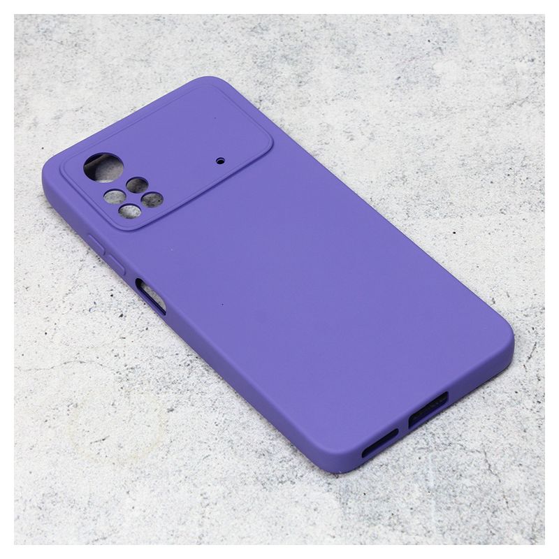 Maskica Teracell Giulietta za Xiaomi Poco X4 Pro 5G mat ljubicasta