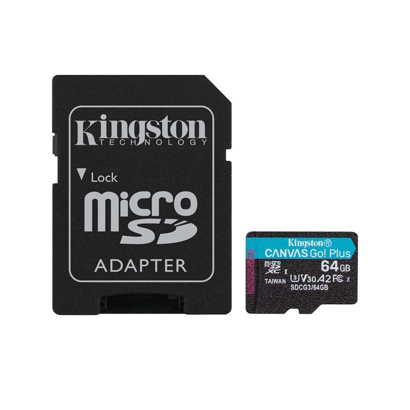 Mem. kartica KINGSTON SDXC 64GB 170MB/s 90MB Class 10 + adapter