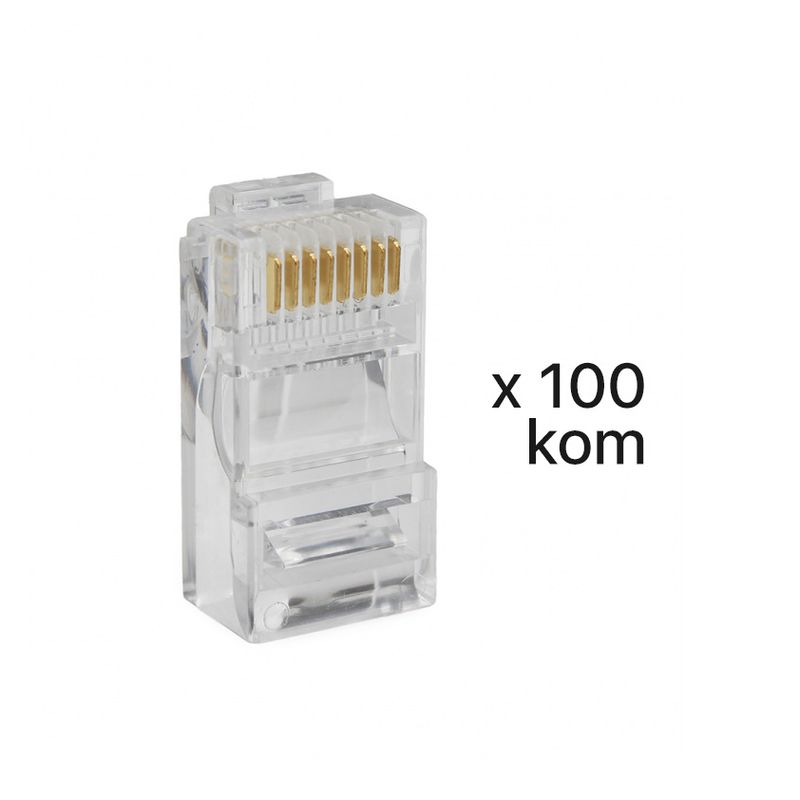 Konektor RJ45 CAT5 8P8C JWD-AD78 100 kom