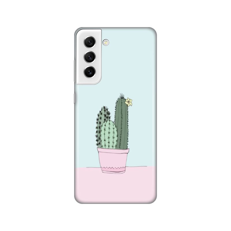 Maskica Silikonska Print za Samsung G990 Galaxy S21 FE Cactus
