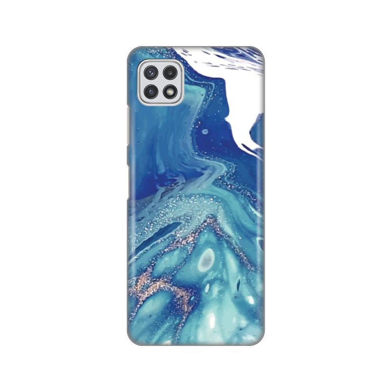 Maskica Silikonska Print za Samsung A22 5G Blue Marble