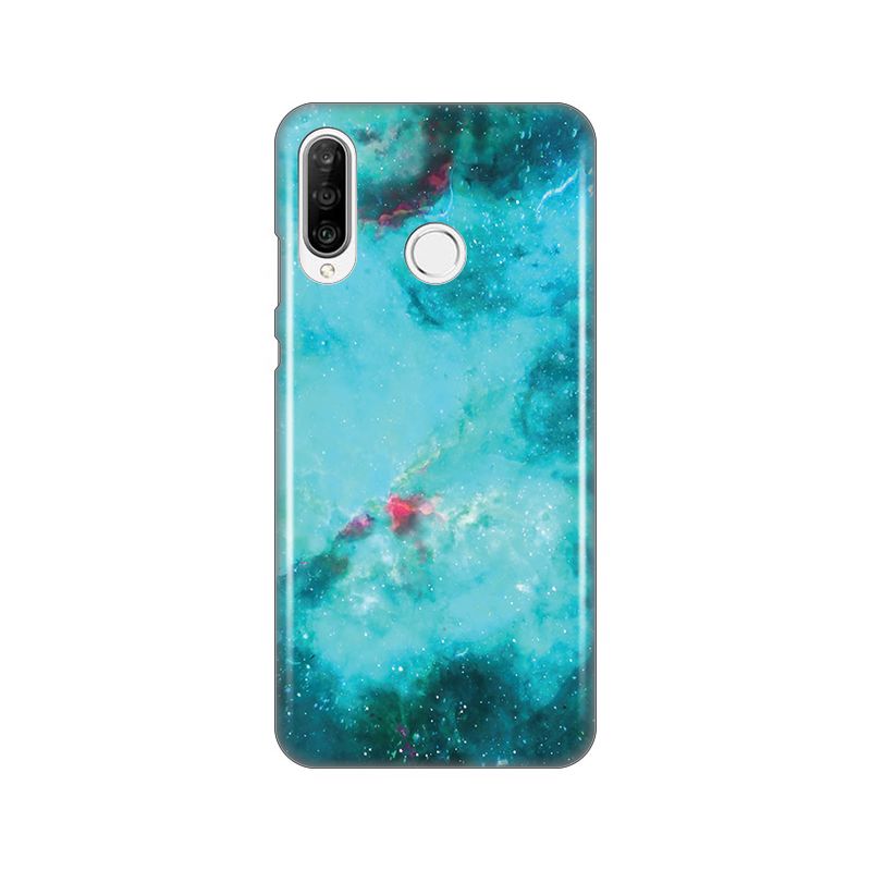 Maskica Silikonska Print za Huawei P30 Lite Marbel Sky