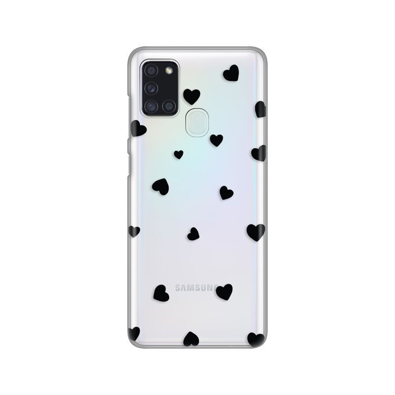 Maskica Silikonska Print Skin za Samsung A217F Galaxy A21s Hearts