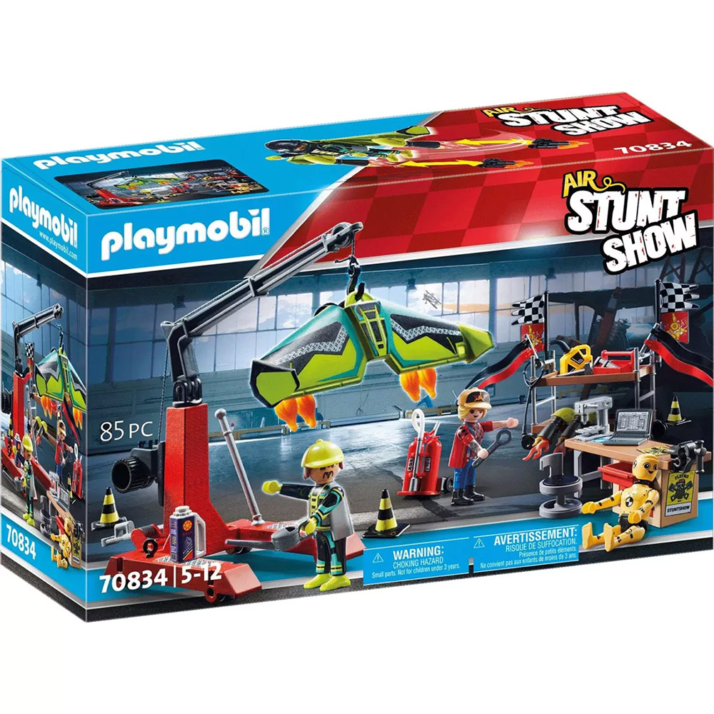 Playmobil Air Stuntshow Servisna stanica