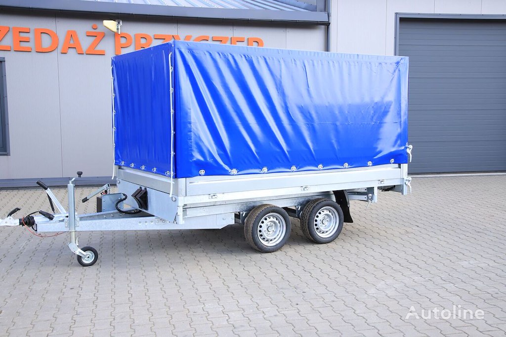 Nova Niewiadów Kiper/ Wywrotka 300x180x40 cm 3 Stronny DMC 2700kg prikolica kiper