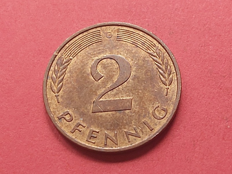 Nemačka - 2 pfennig 1994 god G