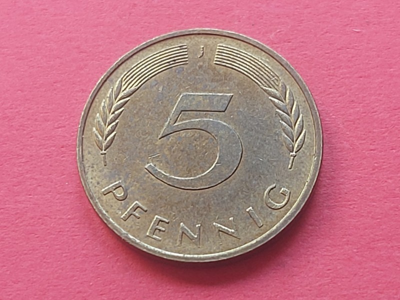 Nemačka - 5 pfennig 1985 god J