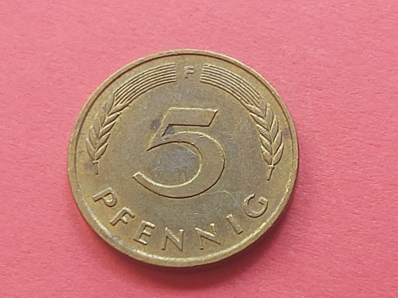 Nemačka - 5 pfennig 1986 god F