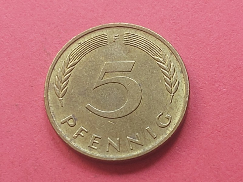 Nemačka - 5 pfennig 1988 god F