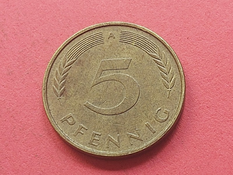 Nemačka - 5 pfennig 1990 god A