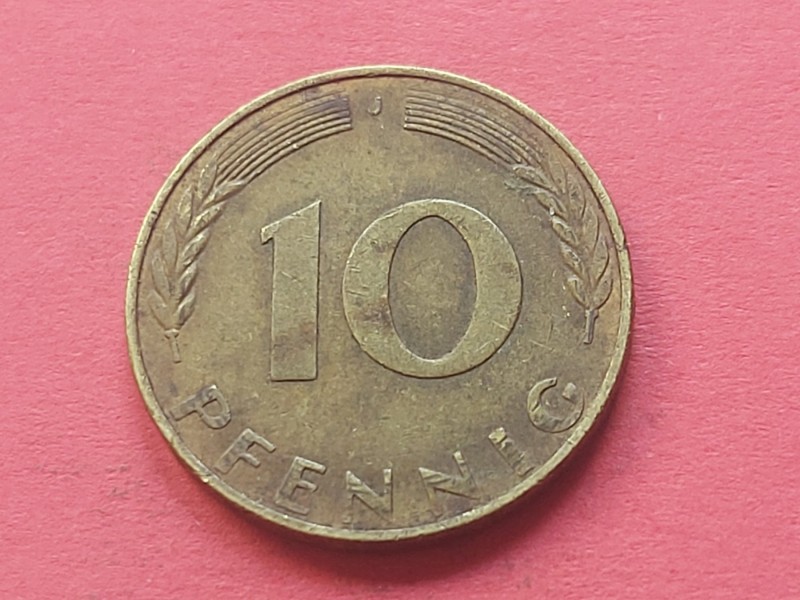 Nemačka - 10 pfennig 1970 god J