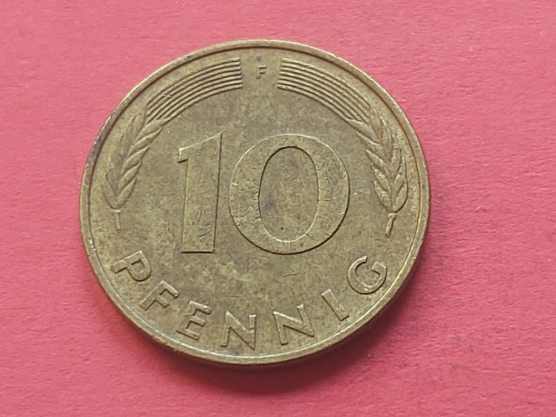 Nemačka - 10 pfennig 1978 god F