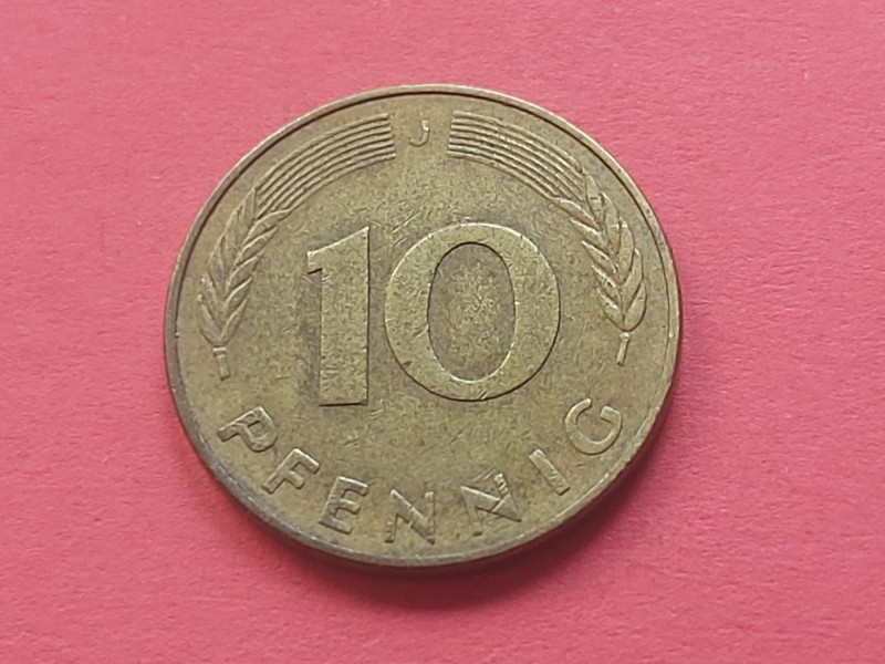 Nemačka - 10 pfennig 1978 god J