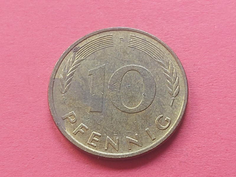 Nemačka - 10 pfennig 1982 god F