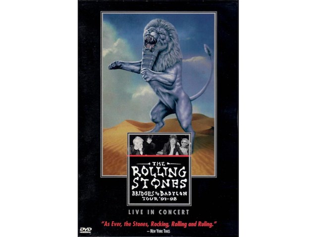 DVD THE ROLLING STONES BRIDGES ZO BABYLON TOUR