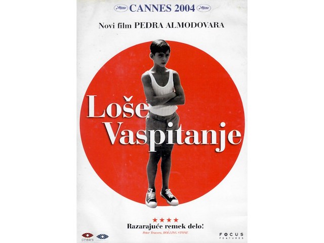 DVD PEDRO ALMODOVAR - LOŠE VASPITANJE