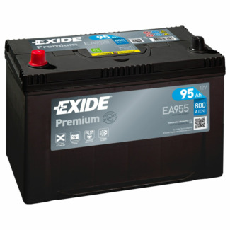 Akumulator Exide 12V 95Ah 800A Premium Azija levo+